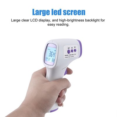 LCD Display Pcb Board Digital Infrared Forehead Thermometer