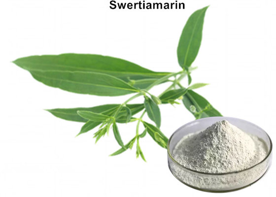 Inhibit Liver Cancer Cell 98% Swertiamarin , Swertia Japonica Extract CAS 17388 39 5