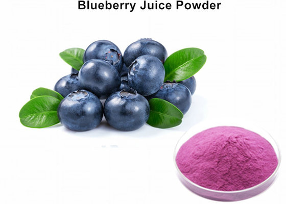 Natural Blueberry Juice Powder For Drinks, Organic Wild Blueberry Powder