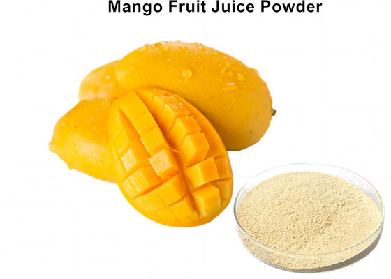 Light Yellow Organic Mango Juice Powder , Food Grade Raw Mango Drink Powder Nutrition