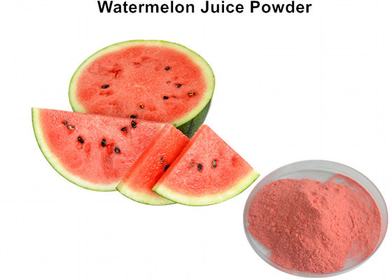 Natural Red Watermelon Fruit Juice Powder Organic Spray Dried No Additive For Drink