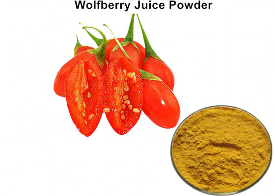 Lowering Blood Fat Goji Berry Juice Powder , Chinese Wolfberry Juice Powder