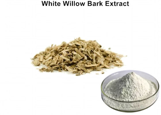 White Willow Bark Extract Powder Curing Cold , 15% - 98% Salicin Natural Botanical Extracts
