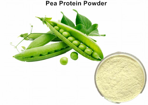 Light Yellow Organic Plant Protein Powder 80% Protein Pea Protein Powder