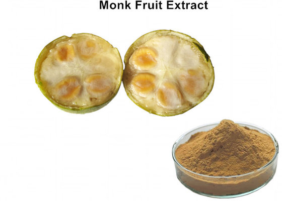 Losing Weight Monk Fruit Natural Sweetener Powder Extract 40% Mogroside HPLC