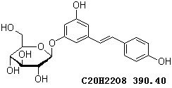 Antitussive 95% Resveratrol Powder White Precursor Polydatin CAS 65914 17 2
