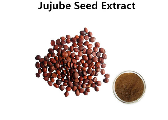 Jujube Extract  For Anxiety And Insomnia , Brown Fine Plant Extract Powder