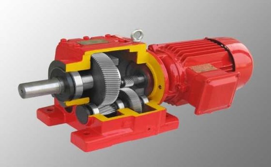 R-RF series helical gear reducer  0.12kw - 160kw Rated Power