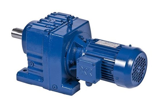 Reducer motor- R Series helical gear reducer