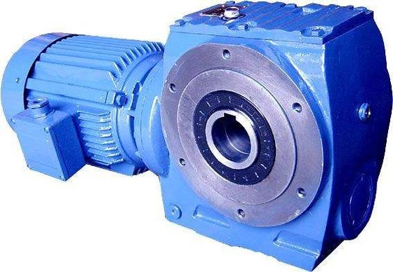 S Series Worm Gear Speed Reducer , Ac Motor Gear Reducer 1.8-61rpm Speed