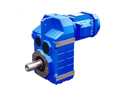 Parallel Shaft Helical Motor Gear Reducer Normal Pressure With One Year Warranty