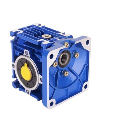 Worm Shaft Mounted RV Reducer , Worm Reducer Gearbox Standard Port Size