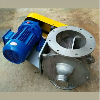 Air Valve Industrial Discharge Materials Tool Heavy Duty Rotary Airlock Feeder / Discharge Valve