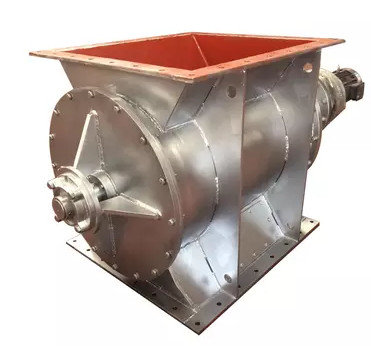 Square Pneumatic Rotary Valve Strong Technical Force Advanced Equipment