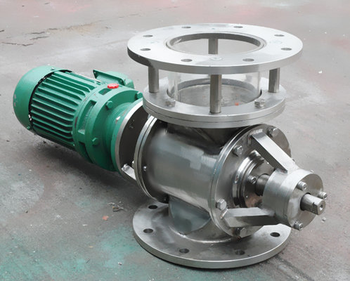 Heavy Duty Rotary Airlock Feeder / Air Valve Industrial Discharge the Materials Tool