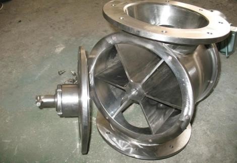 Fuel Tank Truck Rotary Lock Valve / api load unload valve / API bottom loading adaptor