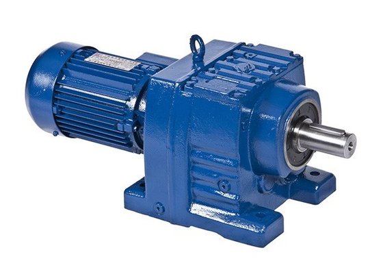 R Series helical gear electric motor speed reducer