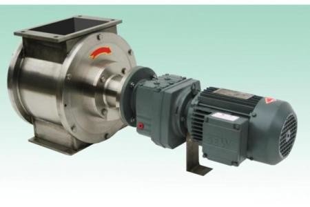 Cast iron square type rotary airlock  valve unloading discharge