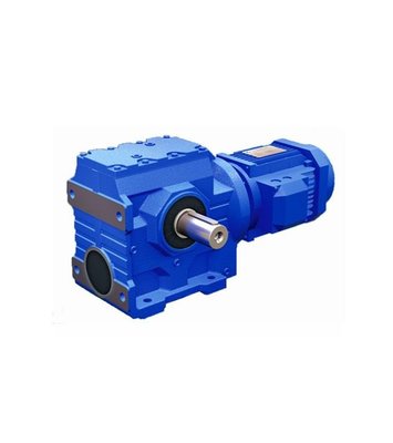 Horizontal Worm Speed Reducer Easy Mounted HBS190 - 240 Housing Hardness