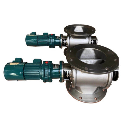 High Temperature Resistant Rotary Airlock Valve 800mm Impeller Diameters