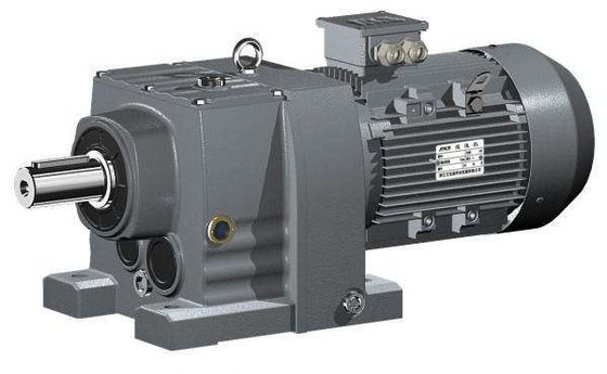 R Series helical gear electric motor speed reducer