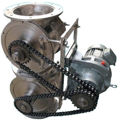 High Temperature Resistant Rotary Airlock Valve 800mm Impeller Diameters