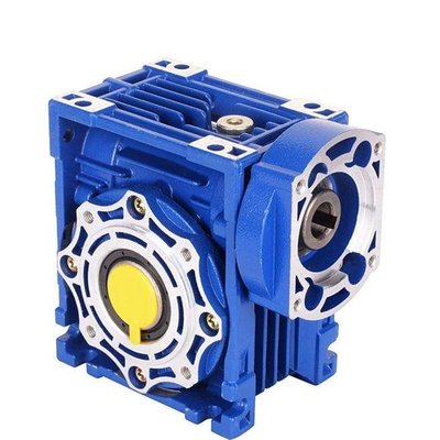 NMRV RV Ratio 20/1 56C Worm Reduction Gearbox With Double Shaft 50Hz Frequency