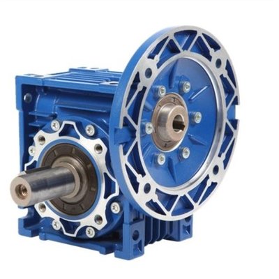 Worm Shaft Mounted RV Reducer , Worm Reducer Gearbox Standard Port Size