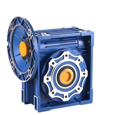Worm Shaft Mounted RV Reducer , Worm Reducer Gearbox Standard Port Size