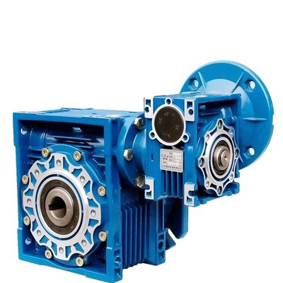 NMRV Stepper Motor Gear Reducer Flange Mouted Syntheic / Maineral Lubricant