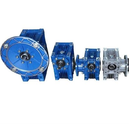 NMRV Stepper Motor Gear Reducer Flange Mouted Syntheic / Maineral Lubricant