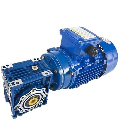 Single Stage RV Reducer Worm Gearbox with blue or cuotomized coulor in cast iron