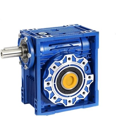 Single Stage RV Reducer Worm Gearbox with blue or cuotomized coulor in cast iron