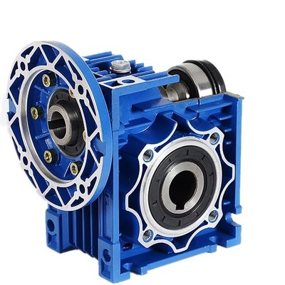 Single Stage RV Reducer Worm Gearbox with blue or cuotomized coulor in cast iron
