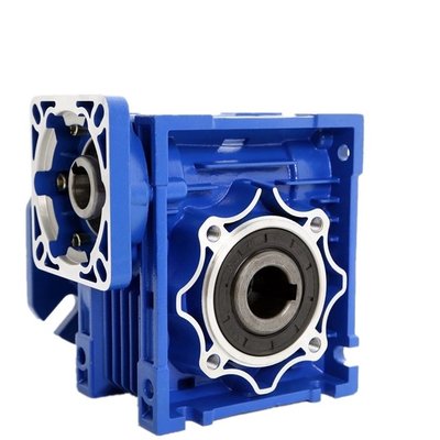 Single Stage RV Reducer Worm Gearbox with blue or cuotomized coulor in cast iron