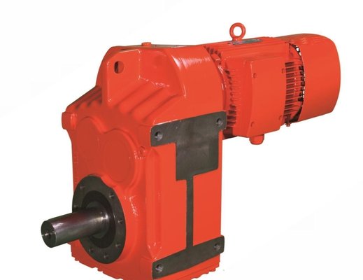 F Series Motor Gear Reducer Space Saving With High Overload Capacity