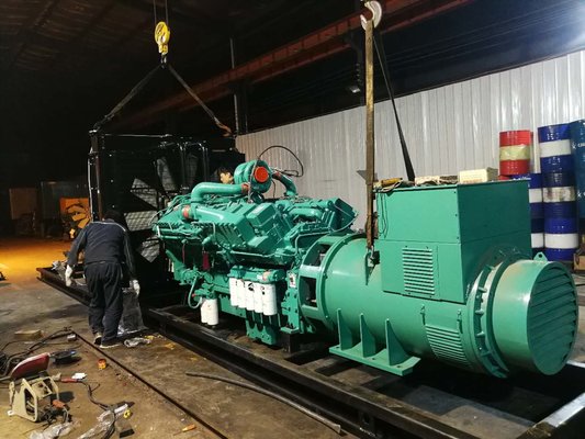 Cummins-Generator-Satz der hohen Leistung, industrielle Generatoren 750KVA Cummins