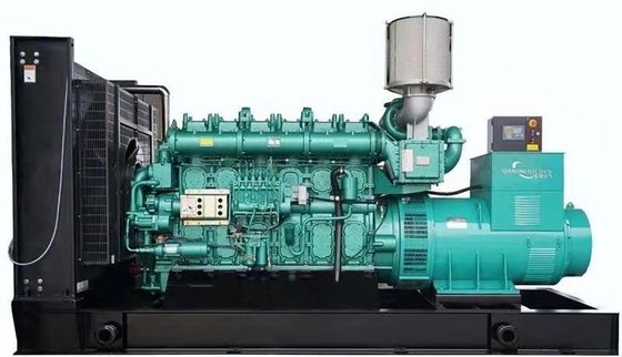 High Efficiency Industrial Standby Generator 1000KVA 24V DC Start Battery
