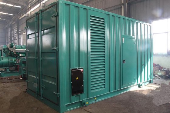 800kVA 640kw Electric Silent Diesel Generator Set Strong Power Output Anti Vibration