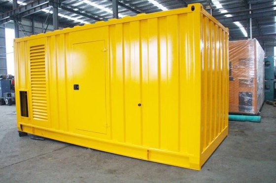 Soundproof Silent Diesel Generator Set 2500kva 400 / 230V AC Three Phase Output