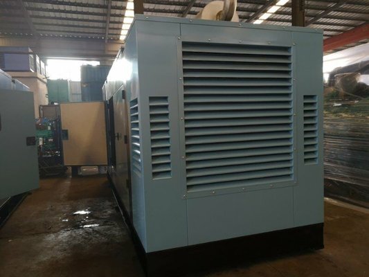 Three Phase Diesel Generator 440kw 550KVA , Soundproof Super Silent Diesel Generator