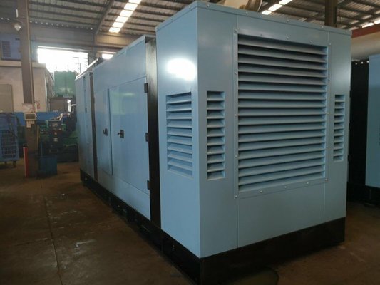 Big Power Super Silent Dg Set , 500kw 625KVA Diesel Backup Generator Low Noise