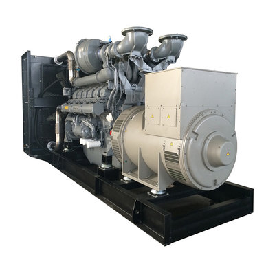 Standby Power Perkins Diesel Generator Set 1250Kva 400 / 230V Rated Voltage