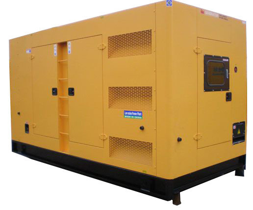 Three Phase Output Silent Diesel Generator Set 200kva Electric Motor Starting System