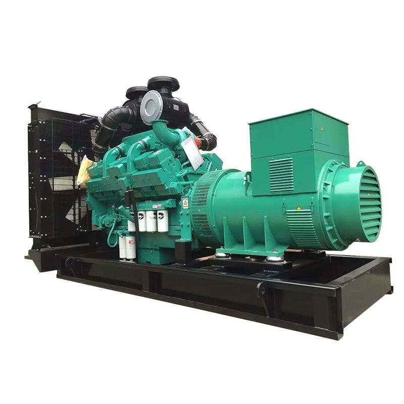 High Performance 3 Phase Cummins Diesel Generator Set 750KVA Long Service Life