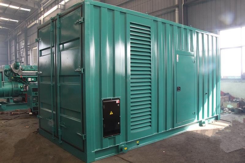 800kVA 640kw Electric Silent Diesel Generator Set Strong Power Output Anti Vibration