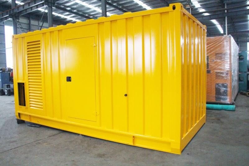 Soundproof Silent Diesel Generator Set 2500kva 400 / 230V AC Three Phase Output