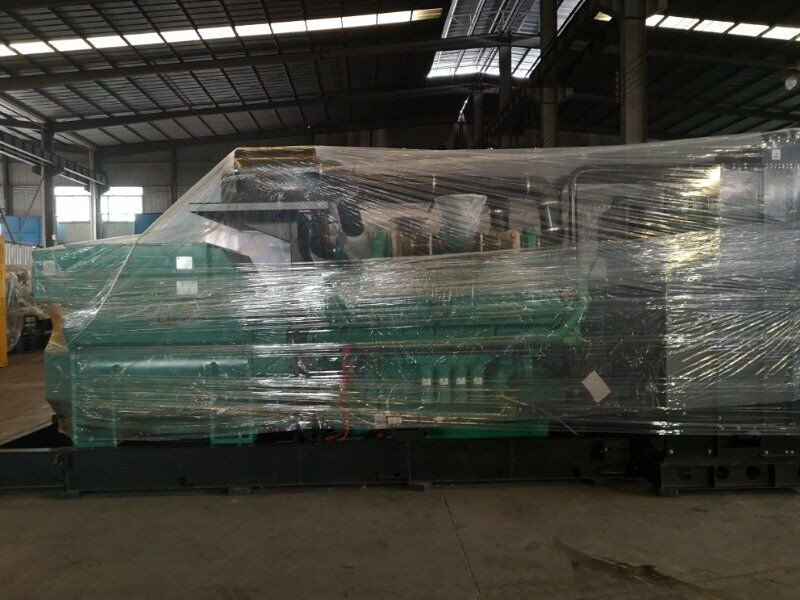 3 Phase 4Wire Backup Power Generator , 800kw 1000KVA Water Cooled Diesel Generator