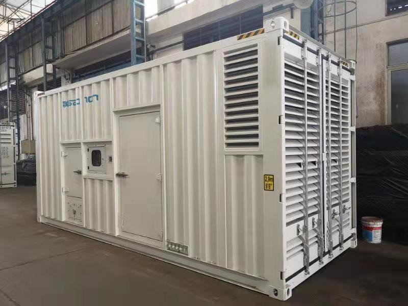 High Performance Containerized Diesel Generator Sets 1250kva Low Fuel Consumption
