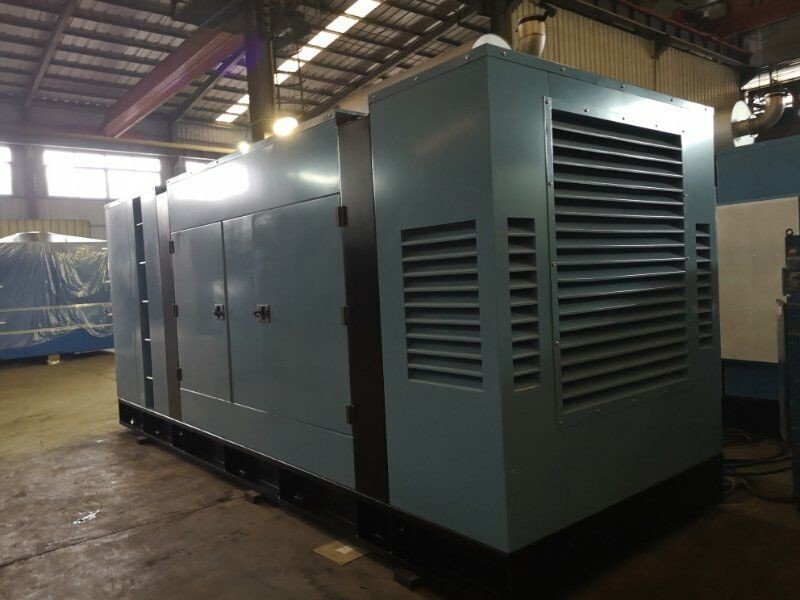 230 / 400V Soundproof Diesel Generator ,Water - Cooling System Diesel Electric Generator